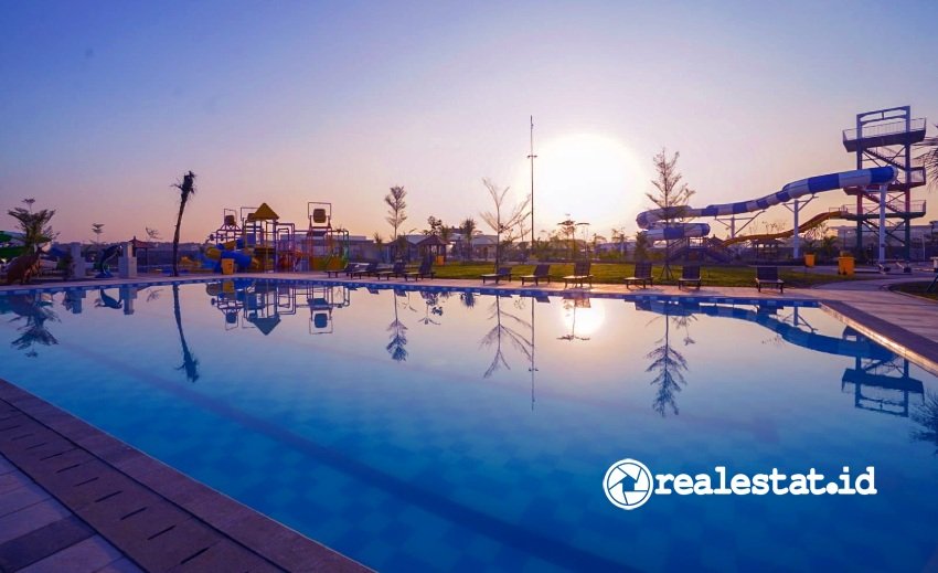 Waterland Metland Cibitung Terintegrasi Stasiun dan Area Komersial