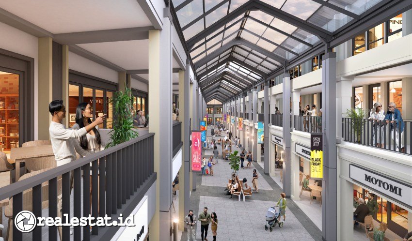 Gading Serpong Rilis Shopping Arcade The Hudson @ Manhattan District